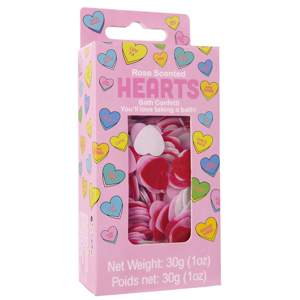 Hearts Bath Confetti | Iscream